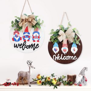 Wholesale Hanging Front door Welcome Wall Sign plaque board
